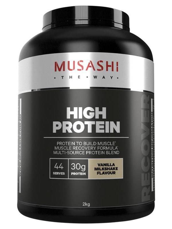 Musashi High Protein 2KG (Two different flavours) – Leaton Performance